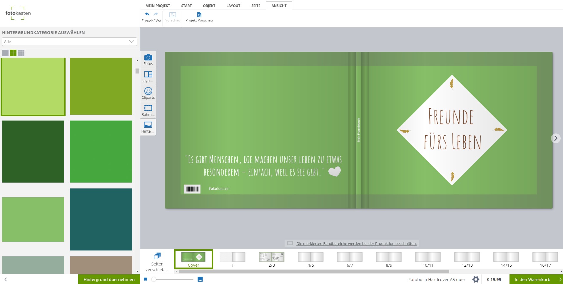 Freundebuch für Erwachsene selbst erstellen: So geht's ⋆ fotokasten.de Blog