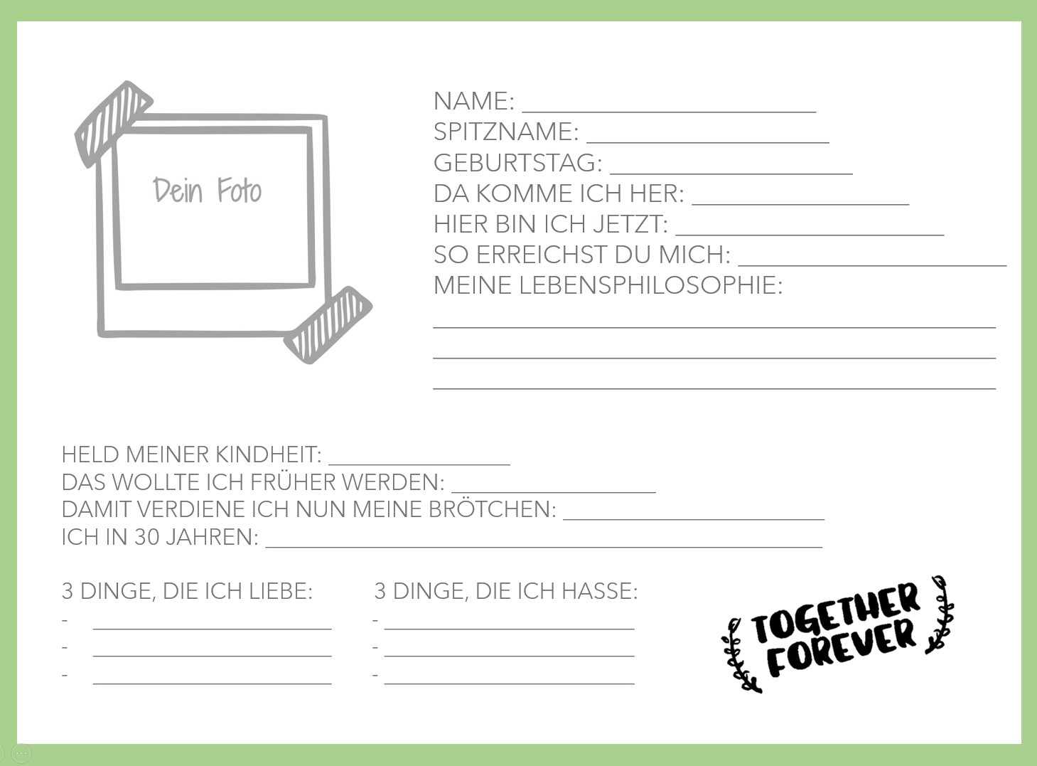 Freundebuch für Erwachsene selbst erstellen: So geht's ⋆ fotokasten.de Blog