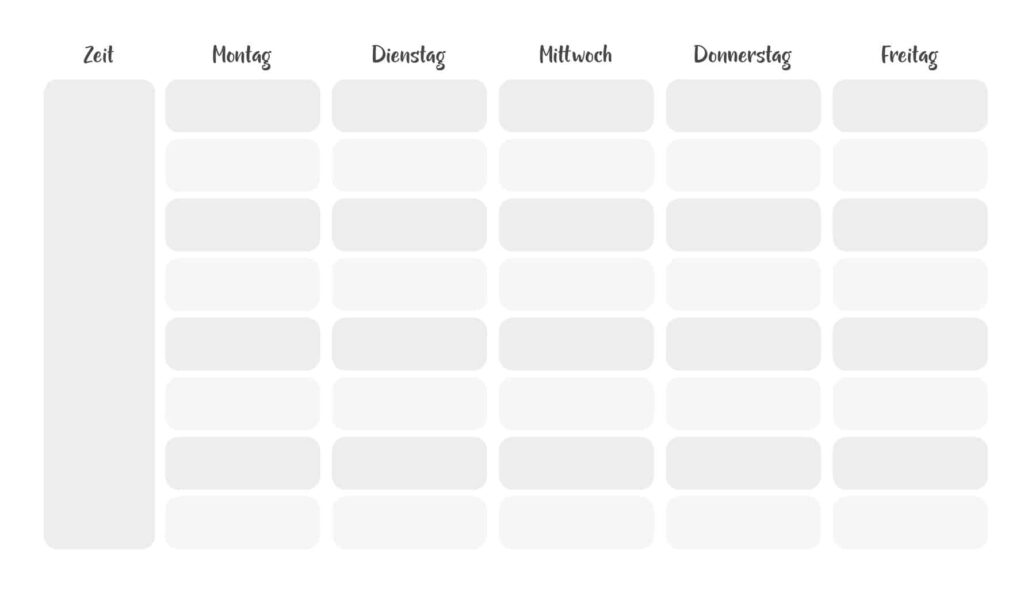 Stundenplan selber machen – persönlich und kreativ ⋆ fotokasten.de Blog