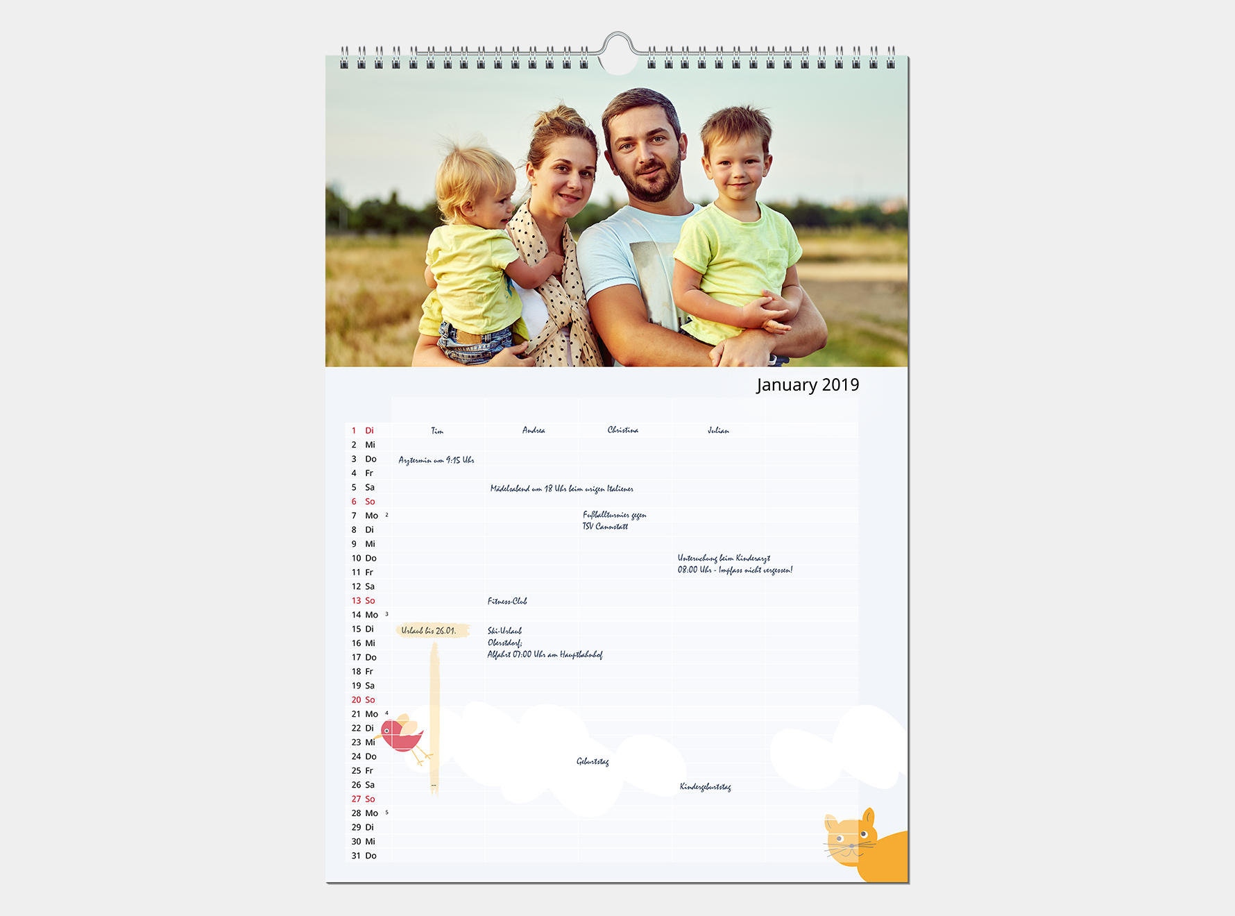 Fotokalender selbst gestalten: So einfach geht's ⋆ fotokasten.de Blog
